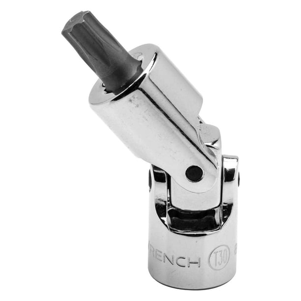 GearWrench 81046 - 1/4" Drive TR30 Torx (TR) U-Joint Bit Socket ...