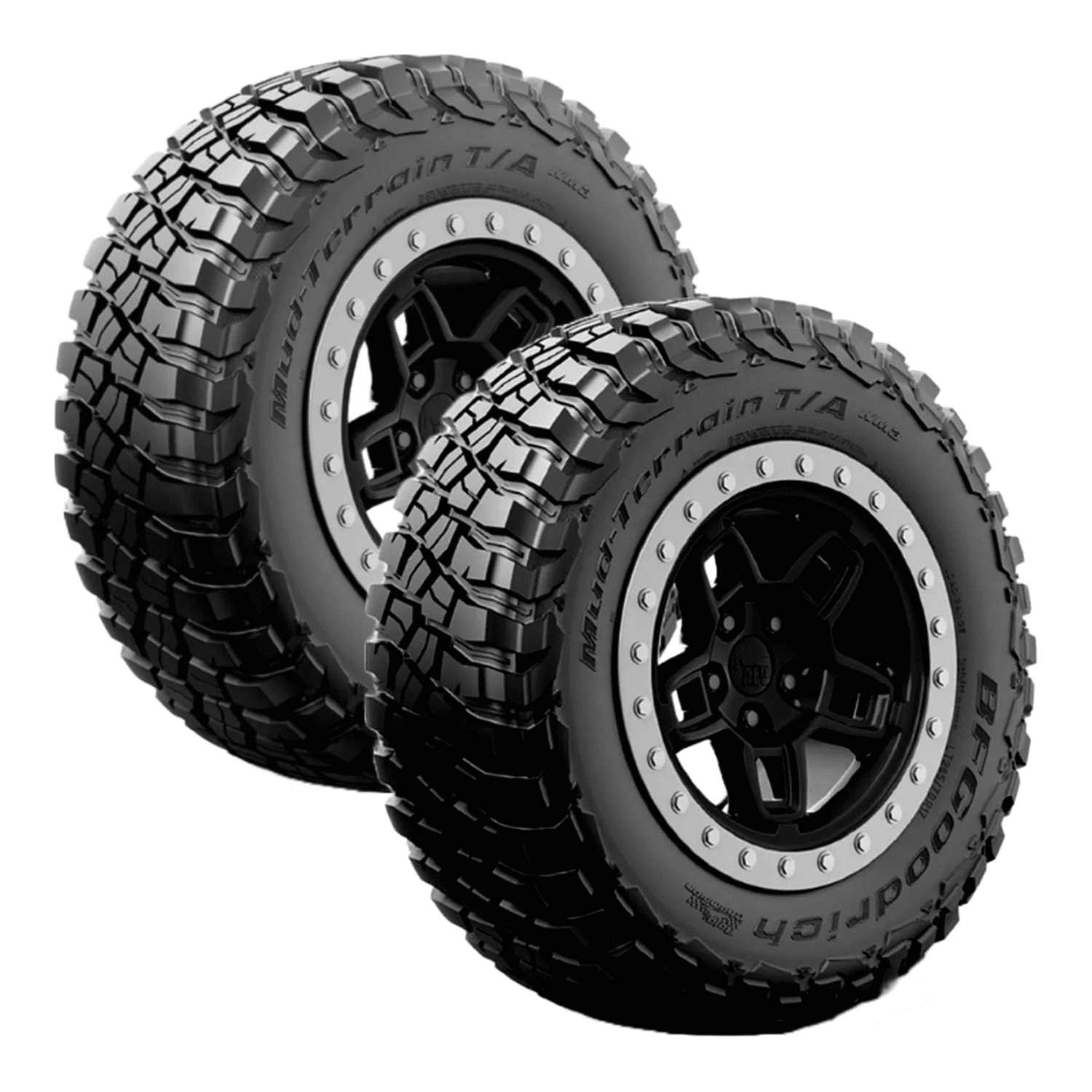 Paquete de 2 Llantas 35X12.50 R 121Q Bf Goodrich MUD TERRAIN T A KM3 ...