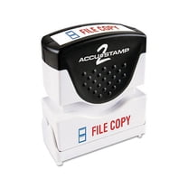ACCUSTAMP, Pre-inked Shutter Stamp, File Copy, 1 5/8 x 1/2 - Walmart.com