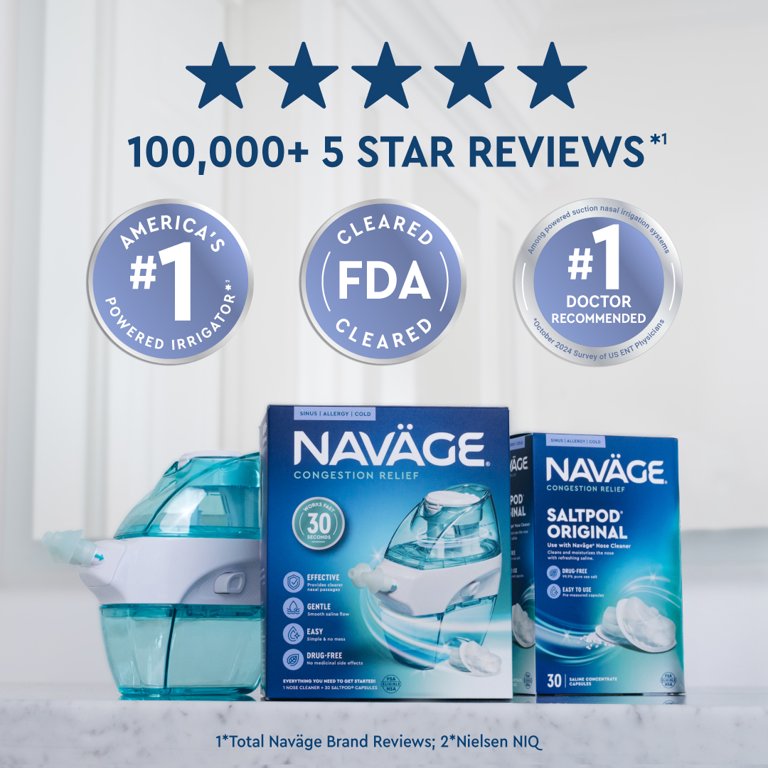 Navage Nasal Sinus Irrigation System