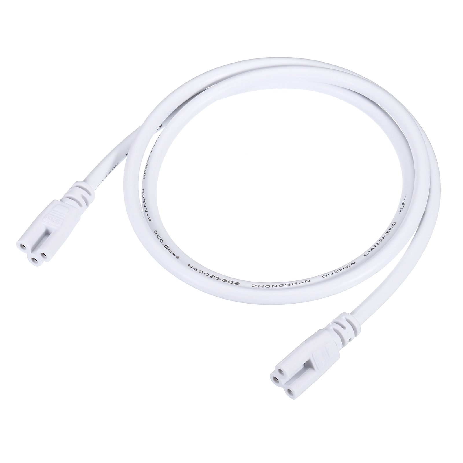 Uxcell T5 T8 LED Tube Connector Round Cable 100CM Female to Female ...