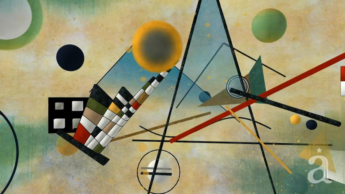 22"x12" Fine Art Quality Poster: Wassily Kandinsky Game - Family Feud ...