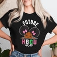 Afro Black Girl College Graduation Graphic Tee Women Adult Cotton Kid ...