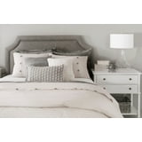 Lush Decor Linen Button Cotton Blend Comforter Linen 5Pc Set King ...