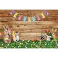 SUNOLIFE 7x5ft,Spring Easter Backdrop,Easter Bunny Photography ...