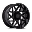 20x10 Moto Metal MO978 RAZOR Satin Black Machined Red Tint Wheel 5x5 ...