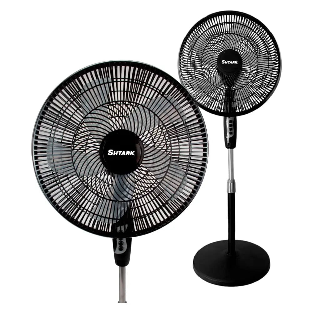 Ventilador de Pedestal Shtark SHTV16N2 16 Pulgadas 3 Velocidades ...