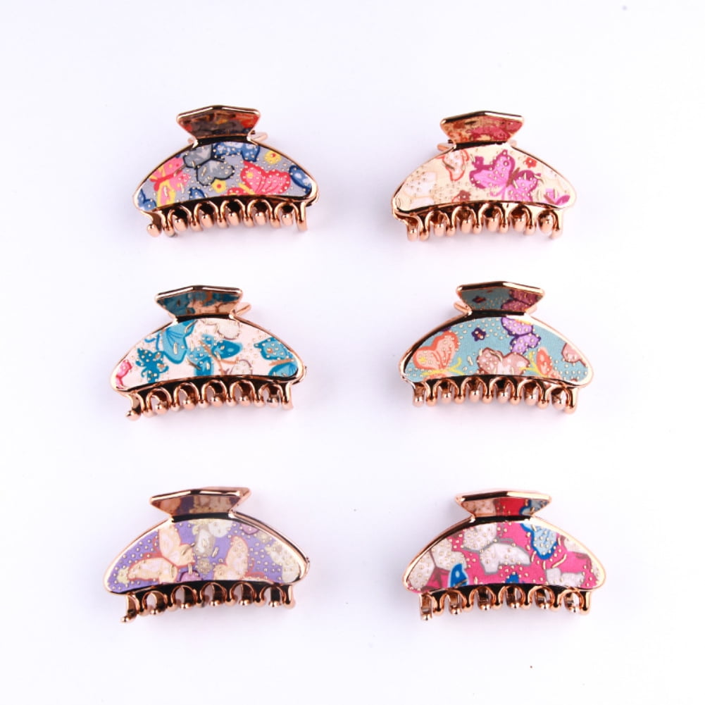 SPRING PARK Women Butterflies Small Hair Claw Clamps Jaw Clips Stylish ...