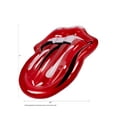Rolling Stones 48" x 75" Inflatable Swim Tube Mouth Pool Raft Float ...