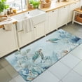 2x6ft Area Rug,Ocean Sea Turtle Seaweed Coral Washable Large Rugs Soft ...
