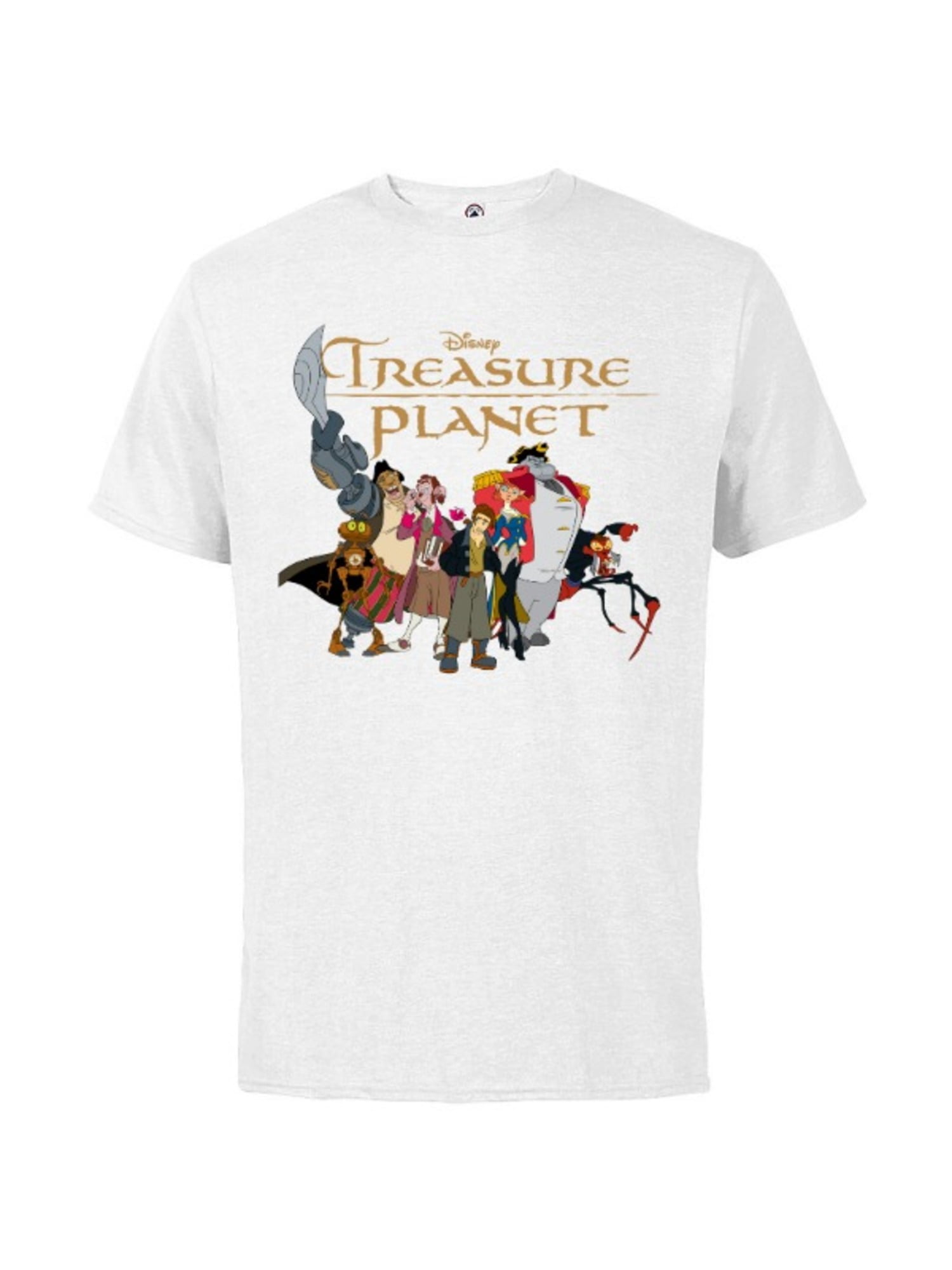 Disney Treasure Planet Logo and Characters T-Shirt - Short Sleeve ...