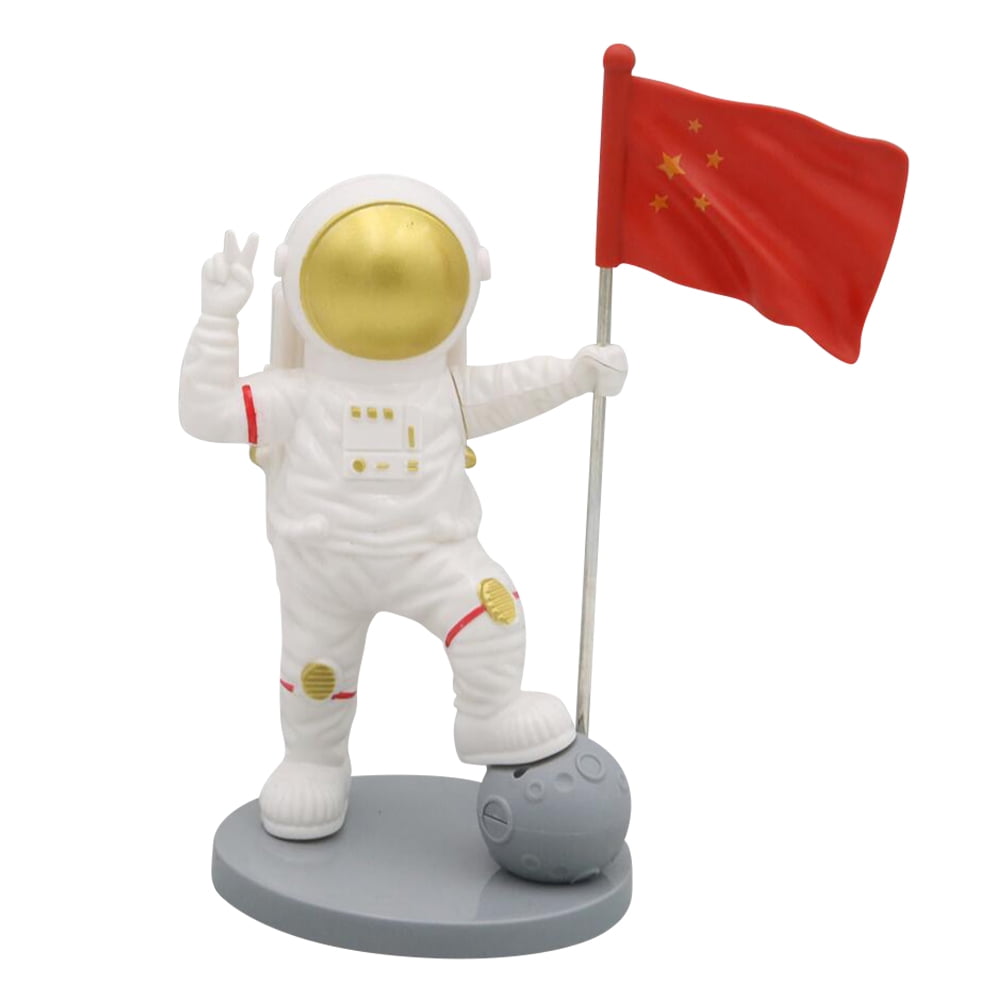 Astronaut Spaceman Sculpture Space Ornament Decorations Statue Party ...