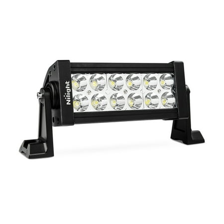 Nilight 7" 36w Spot LED Work Light Off Road LED Light Bar 12v Driving ...