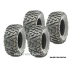 Set of 4 New ATV Tires AT 27x10-12 Front & 27x12-12 Rear /6PR P350 ...