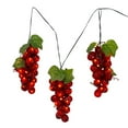 Kurt S. Adler Kurt Adler 75 LED Large Purple Grape Novelty Light Set ...