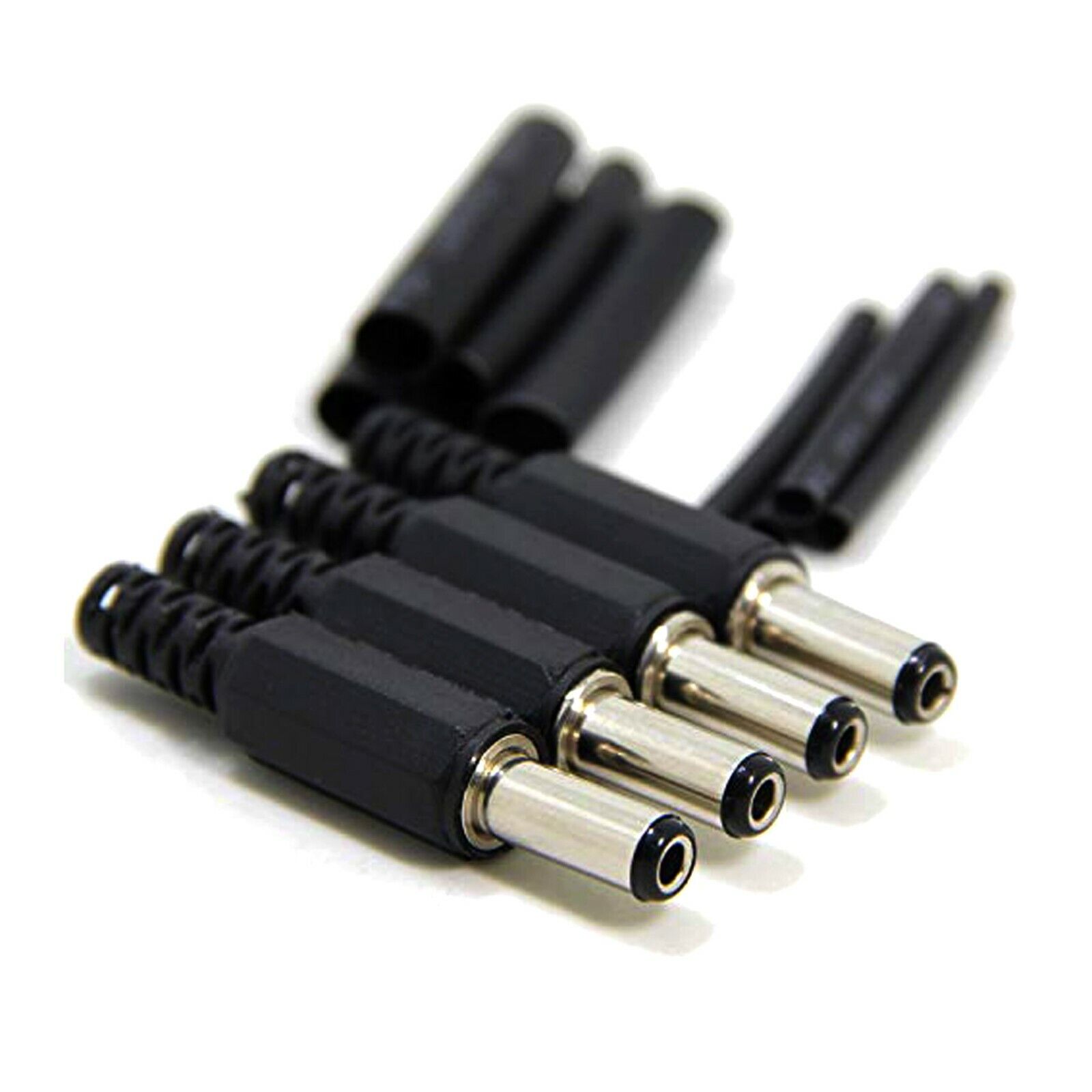 10pcs DC 5.5x 2.15mm Male Barrel DC Power Plug Connector for CCTV M71 ...