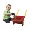 Dantoy Heavy-Duty Toy Wheelbarrow, 2 Wheels, 110 Pound Capacity, Red ...