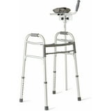 Medline Universal Platform Walker Attachment for 1 Inch Diameter Frame ...