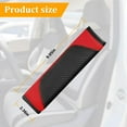 2PCS Car Seat Belt Cover, Carbon Fiber Seatbelt Shoulder Protection ...