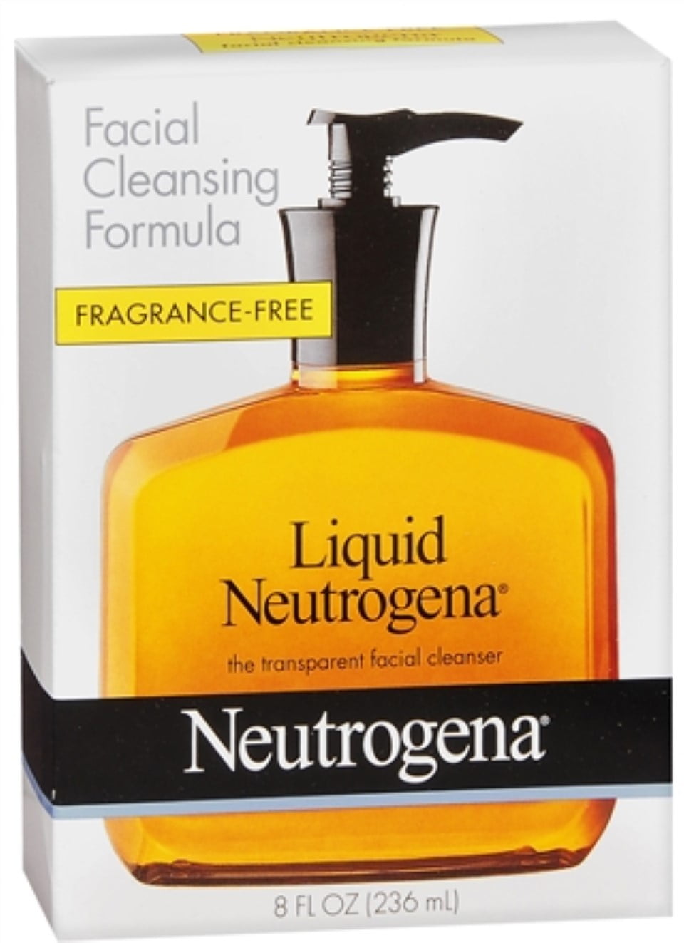 Neutrogena Liquid Facial Cleansing Formula Fragrance-Free 8 oz (Pack of ...