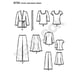 New Look Sewing Pattern 6735 Misses Separates, Size A (10-12-14-16-18 ...