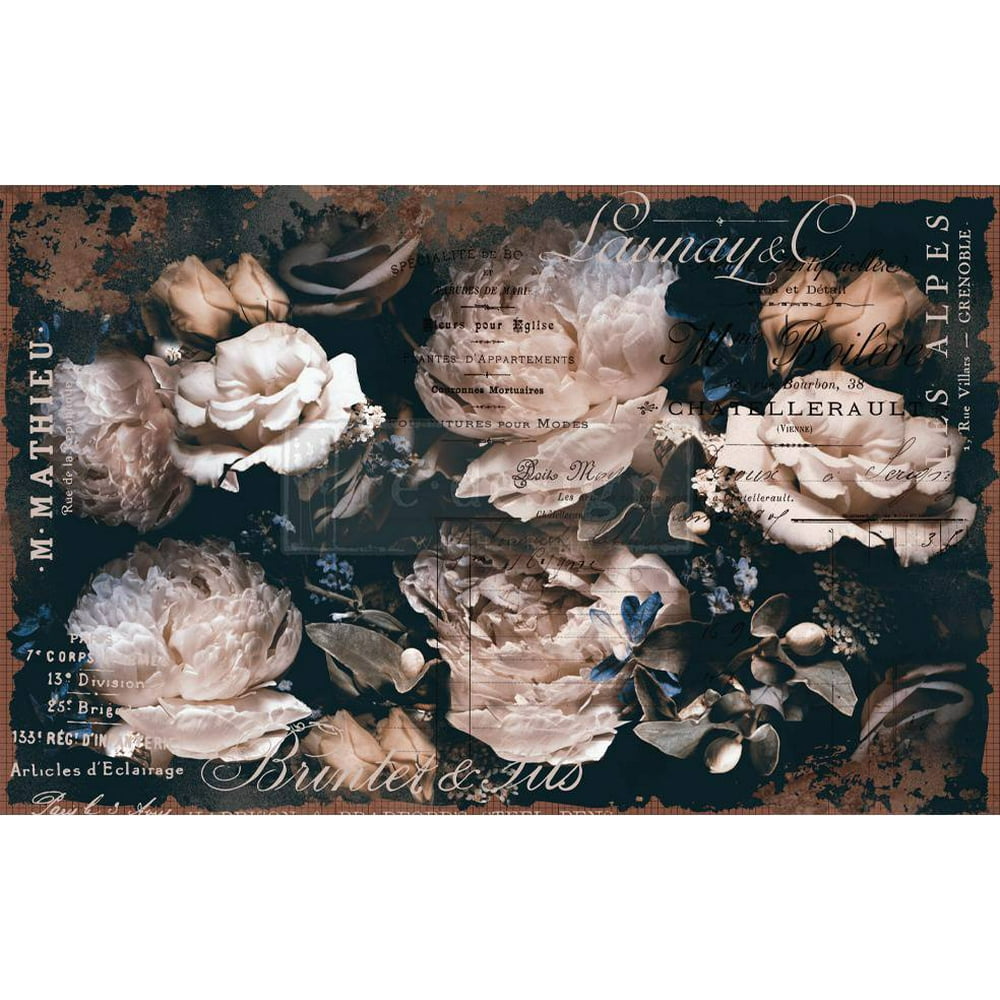Prima Re-Design Decoupage Decor Tissue Paper 19"X30" 2/Pkg-Uniqua ...