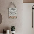 Inspirational Wall Religious Scripture Wall Art Bible Verse Wood Sign 8 ...