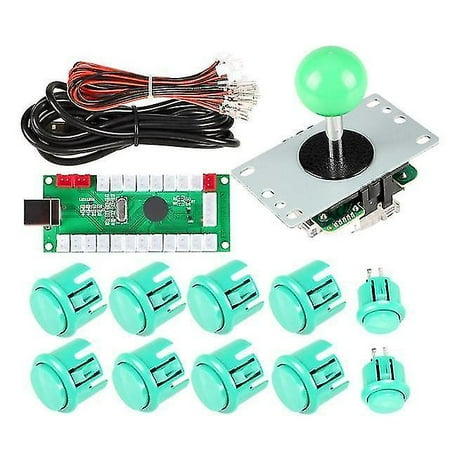 1 Player arcade diy kit usb encoder to pc arcade joystick buttons for ...