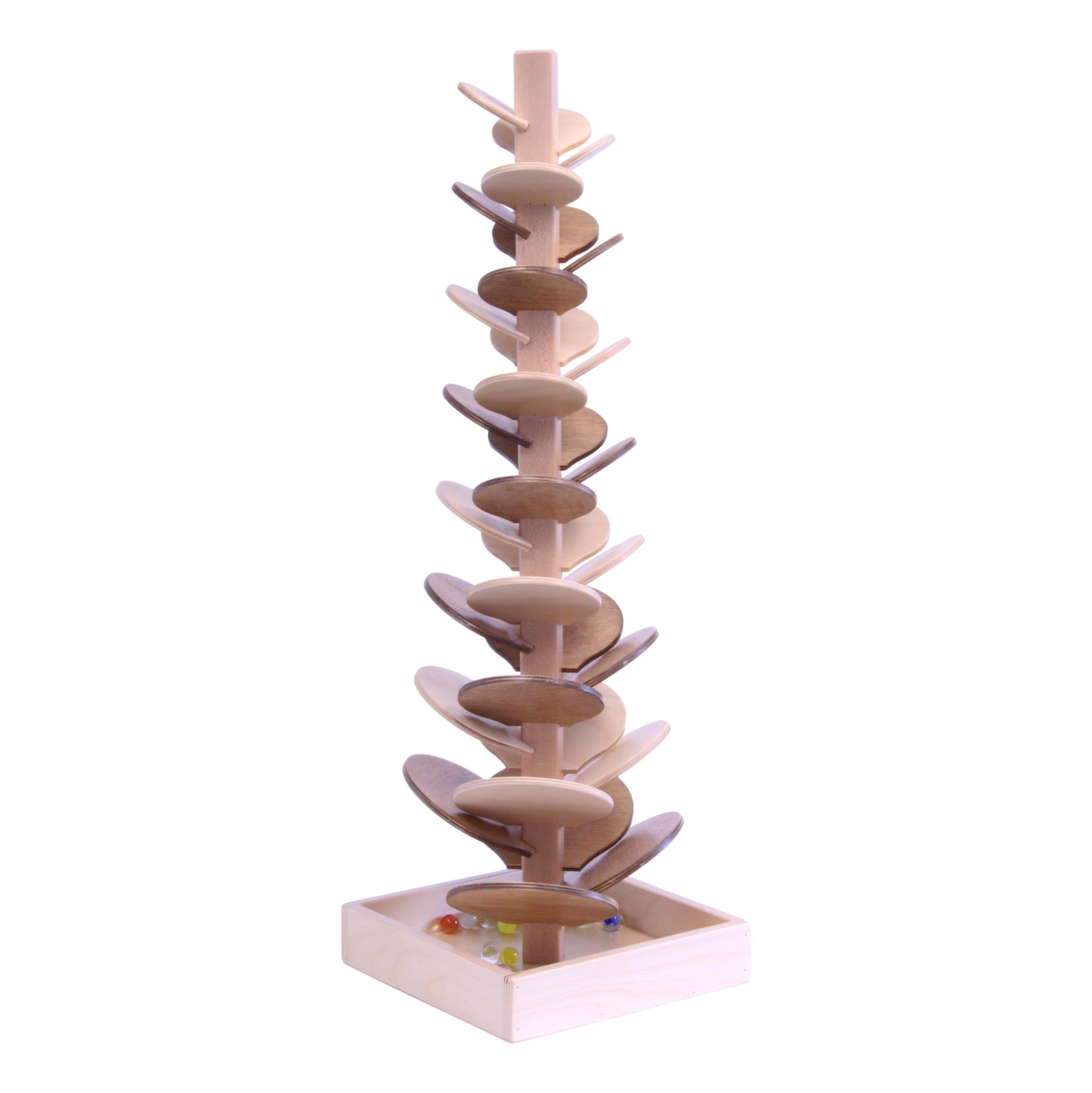 AmishToyBox.com Marble Tree Wooden Toy - CPSIA-Approved Child-Safe ...