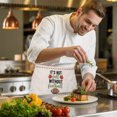 American Rugby Kitchen Restaurant Half Waist Apron, Fall Maple Leaf ...