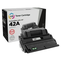 LD Compatible Replacement Q5942A 42A Black MICR Toner for HP 4240 4240n ...