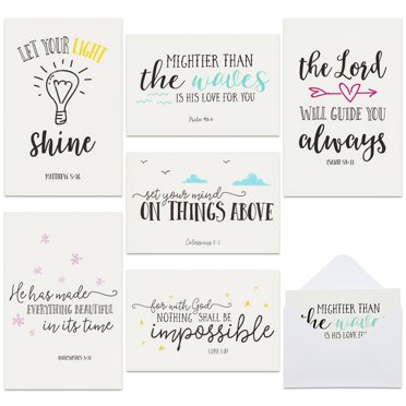 Inspirational Print Motivational Postcards, 20 Designs, 4 x 6 in, 40 ...
