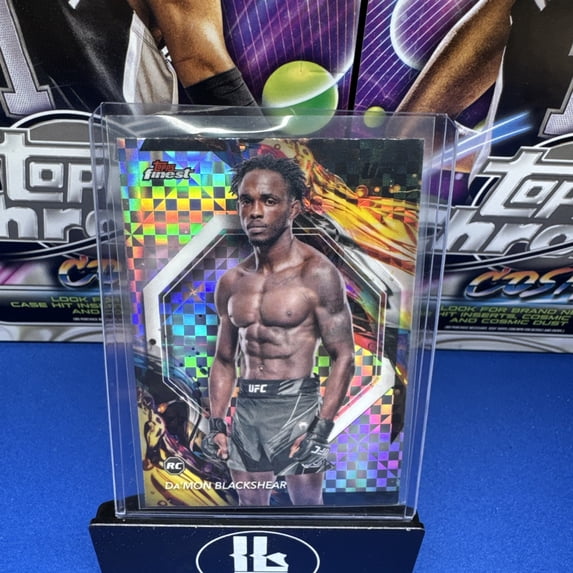 2024 Topps Finest UFC Da'mon Blackshear #129 Checkerboard Refractor ...