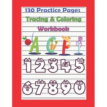 Learn to Write Workbook Letters & Numbers: handwriting practice book ...
