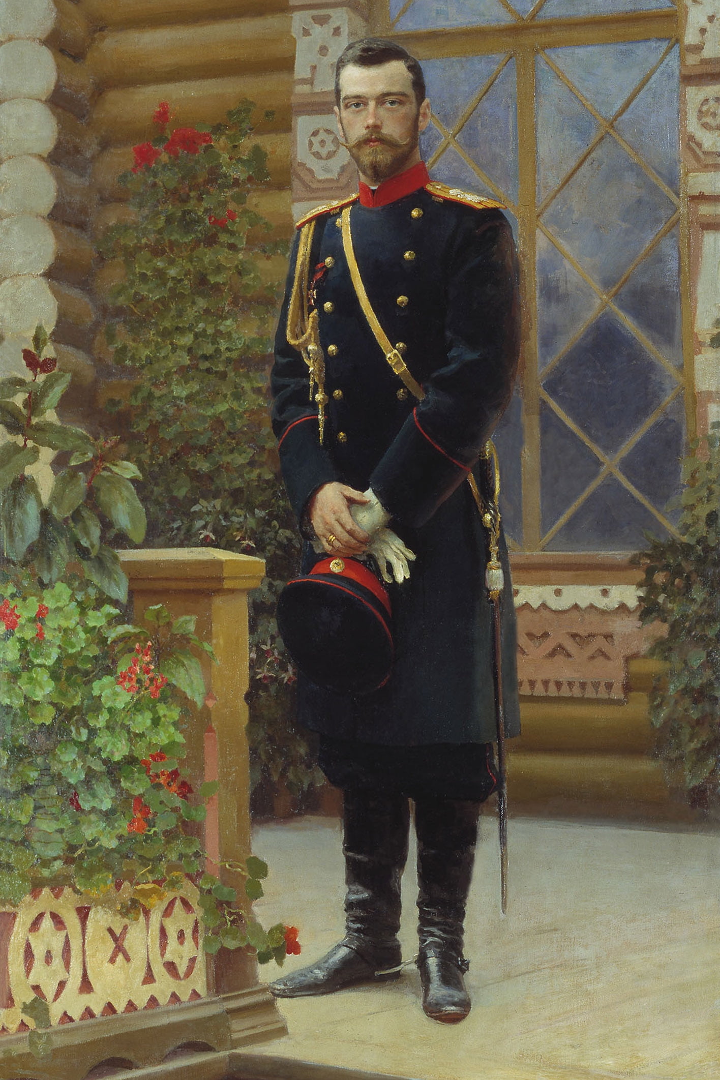 24x36 gallery poster, Tsar Nicholas II (1896) by Ilya Repin - Walmart.com