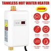 IFCOW 110V Instant Tankless Water Heater Faucet, Fast Heating, Kitchen & Bathroom, Electric ...