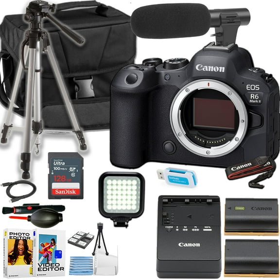 Canon EOS R6 Mark II - Digital camera - mirrorless - 24.2 MP - Full ...