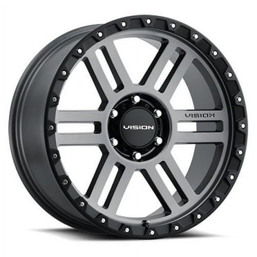 17" Vision Off-Road 398 Manx Gloss Black Machined Lip Wheel 17x8.5 5x4 ...