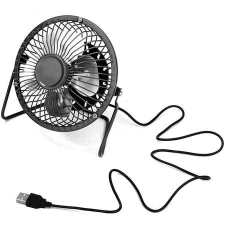 USB Mini Fan - Quiet Mini USB Personal Fan,Table Desk Fan Metal ...