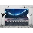 29in*37in Fabric Finish Line Race Track Backdrop Racing Car Racetrack ...