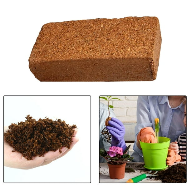 Potting Soil, Expandable Absorbent Universal Coconut Soil, Compressed ...