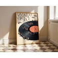 Affixzi Vinyl Record Player Art Print, Retro Music Lover Poster with ...