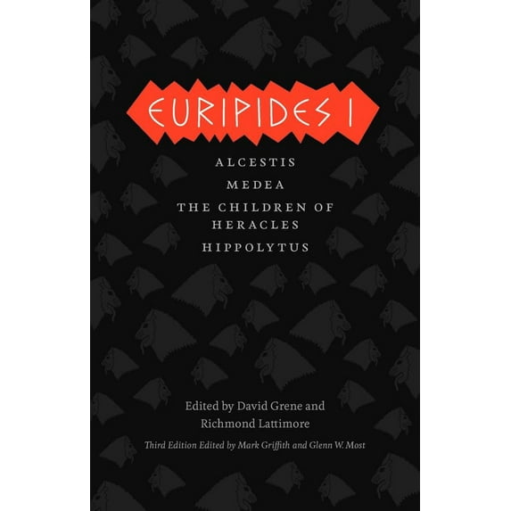Pre-Owned Complete Greek Tragedies Euripides I: Alcestis, Medea, the ...