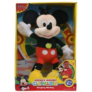 Disney Junior Mickey Mouse Singing Fun Mickey Mouse, 12-inch Plush ...
