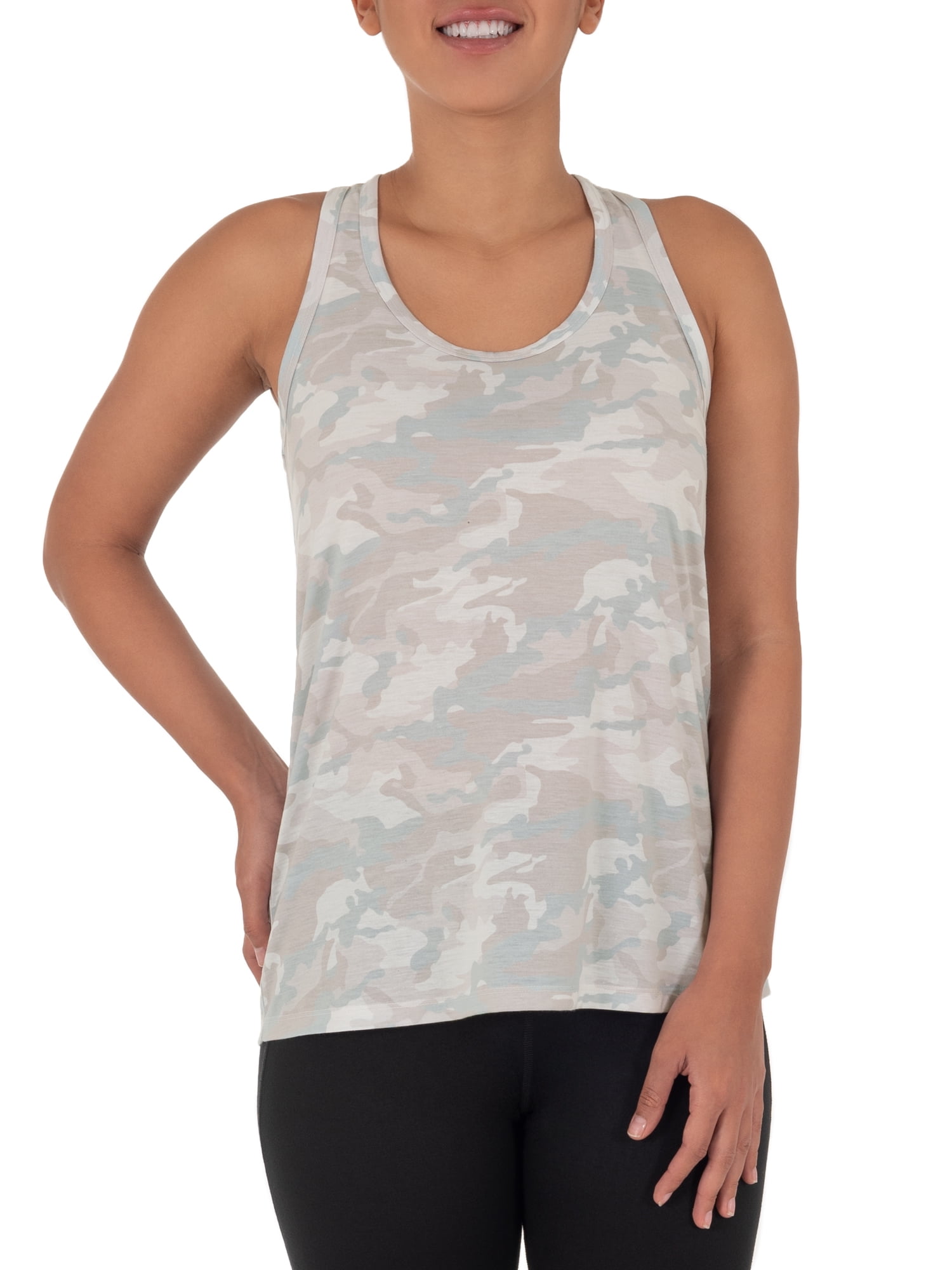 Athletic Works Women's Active Camo Tank - Walmart.com