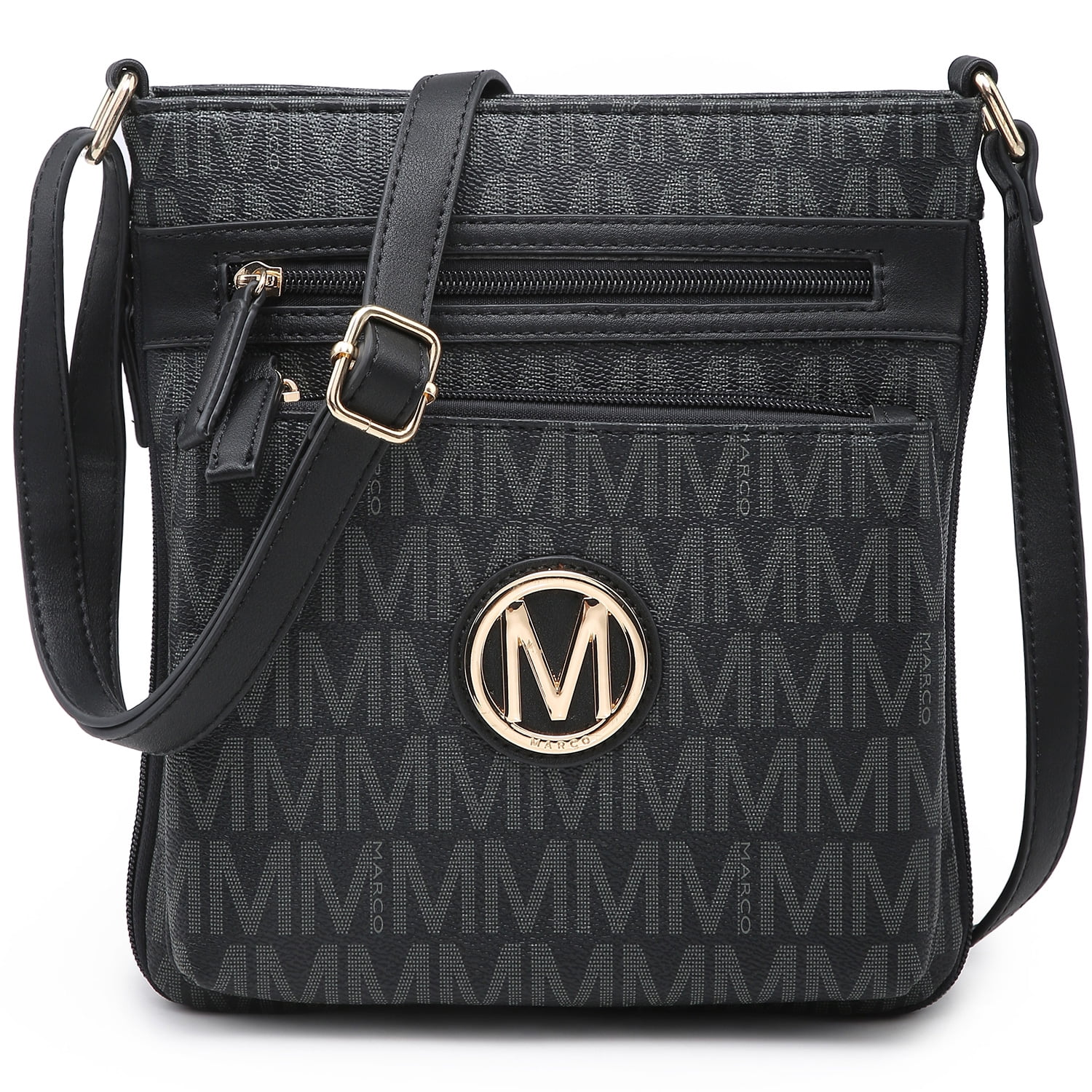 MKP Medium Crossbody Purses Multi Pockets Crossover Bag Signature ...