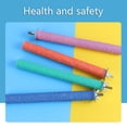Bird Stand Sand Perch Natural Standing Grinding Rod Toy Stable Scrub ...