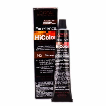 Color : H2 Cool Light Brown , L'Oreal Technique Excellence HiColor ...