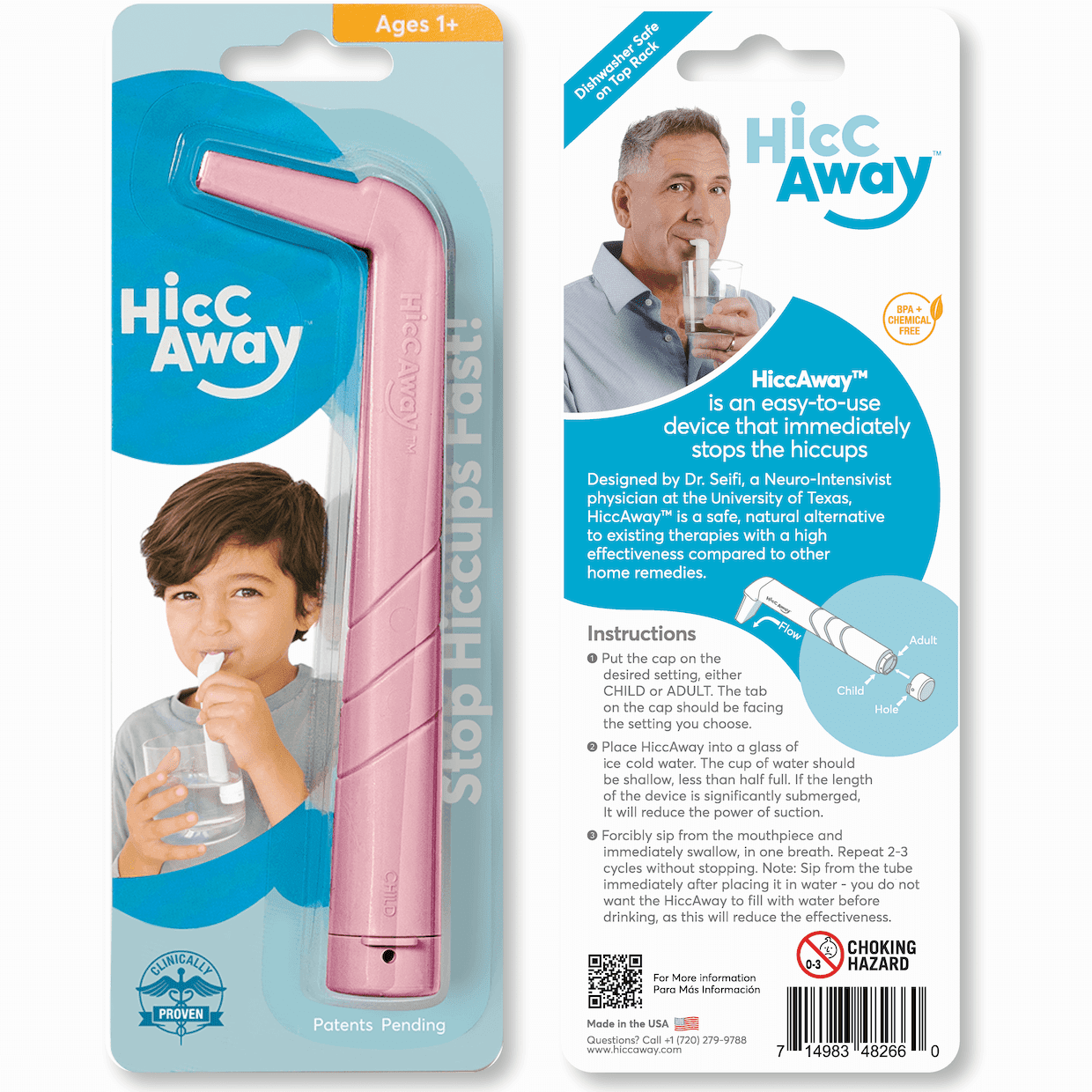 HiccAway Prism Pink - Walmart.com