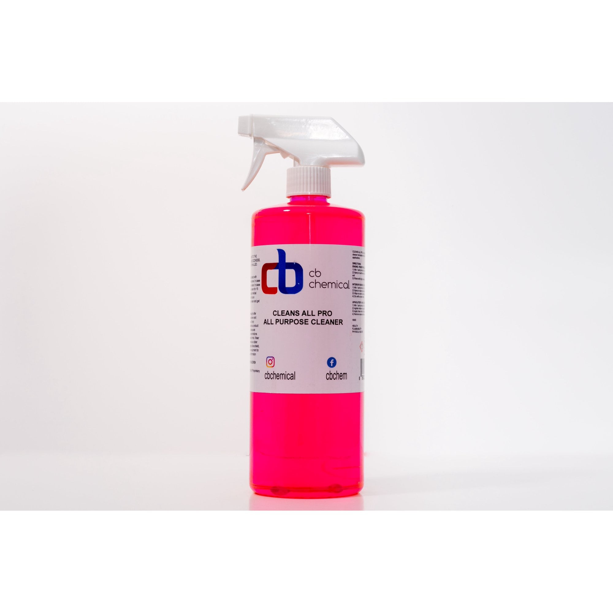 CB Chemical Cleans All Pro - All Purpose Cleaner - Safe for Automotive ...